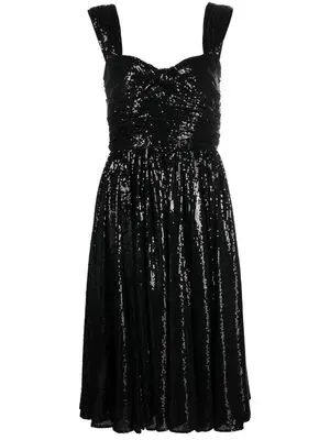 Polo Ralph Lauren Sequin-embellished Midi Dress