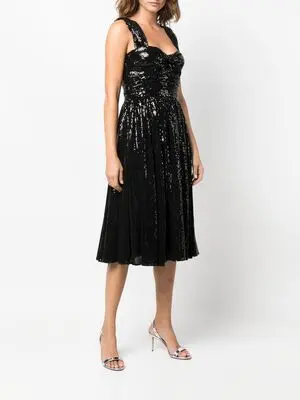 Polo Ralph Lauren Sequin-embellished Midi Dress