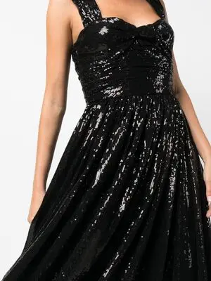 Polo Ralph Lauren Sequin-embellished Midi Dress
