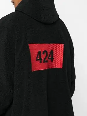 424 Logo Half-zip Jumper