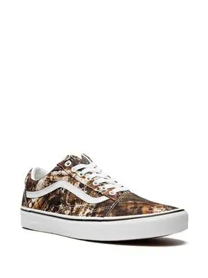 VANS Old Skool Tie Dye Sneakers - Brown