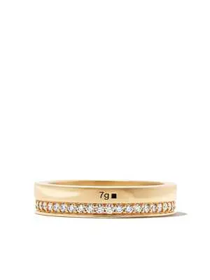 Le Gramme 18kt Yellow 7g Diamond Band Ring