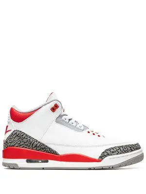 JORDAN Air 3 Retro Og Fire Red 2022 Sneakers - White
