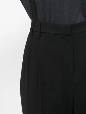 Brunello Cucinelli Cropped Brace-detail Trousers