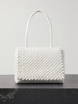 Bottega Veneta Patti Intrecciato Leather Shoulder Bag