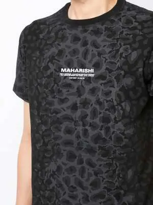 MAHARISHI Logo-print Organic-cotton T-shirt