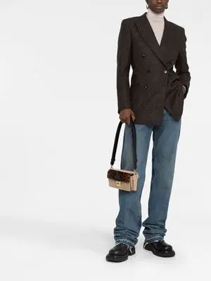 MAISON MARGIELA Lock Leather Shoulder Bag