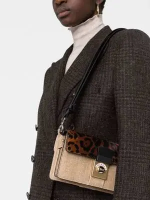 MAISON MARGIELA Lock Leather Shoulder Bag