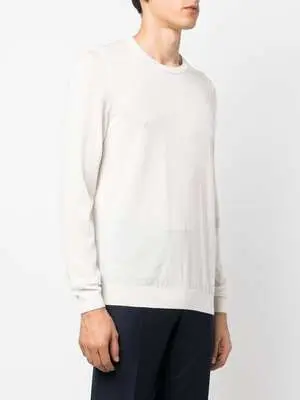 BOSS Crew Neck Pullover Sweater - Neutrals