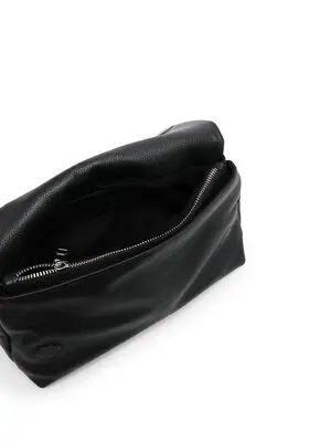 Zadig&Voltaire Leather Shoulder Bag With Logo - Black