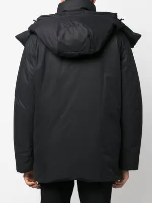 Off-White Logo-patch Padded Short Jacket