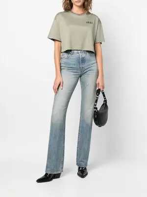 Amiri High-waist Bootcut Jeans