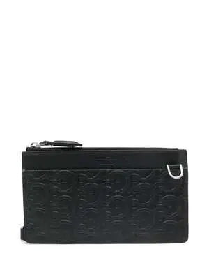 FERRAGAMO Gancini-plaque Phone Bag