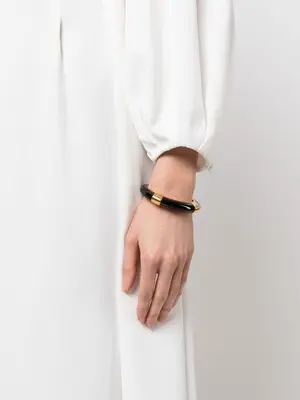 AURÉLIE BIDERMANN Katt Bangle Bracelet - Black
