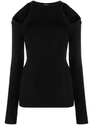AZ FACTORY Cut-out Detail Jumper - Black