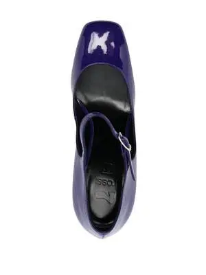 SERGIO ROSSI Platform Pumps - Purple