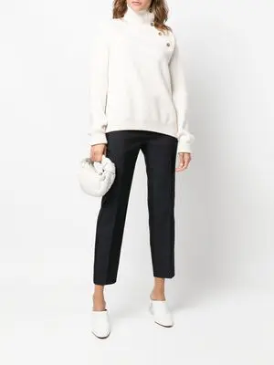 JIL SANDER Cropped Tailored Trousers
