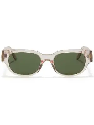 Palm Angels Round-frame Sunglasses - Green