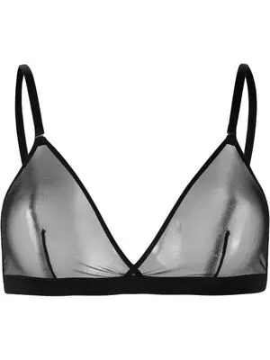 MAISON CLOSE Corps À Corps Triangle-cup Bra - Black