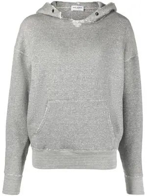 Saint Laurent Université Distressed Hoodie