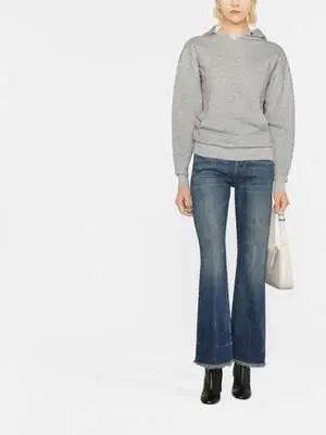 Saint Laurent Université Distressed Hoodie