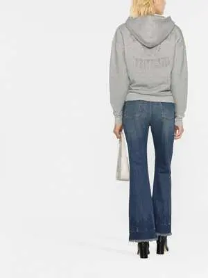 Saint Laurent Université Distressed Hoodie