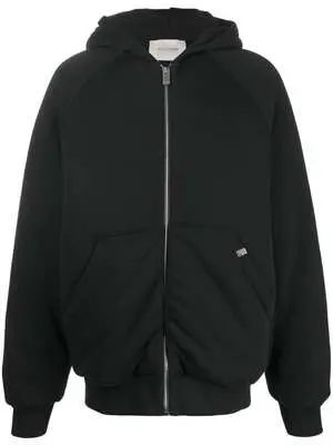 1017 Alyx 9sm Logo-embroidered Hooded Bomber Jacket