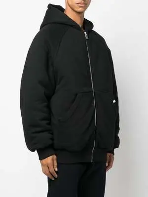 1017 Alyx 9sm Logo-embroidered Hooded Bomber Jacket