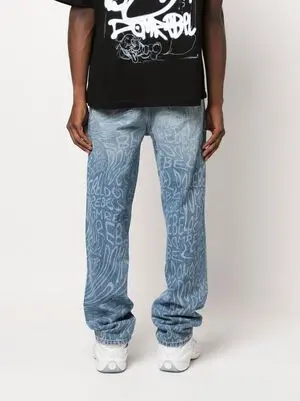 DOMREBEL Graphic Jeans