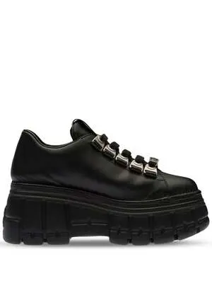 Miu Miu Lace-up Platform Sneakers