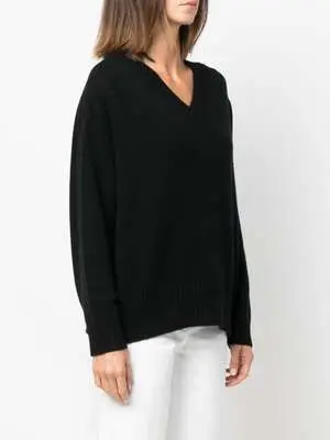 ALLUDE V-neck Cashmere Jumper