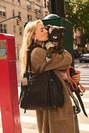 Free People We The Free Emerson Leather Tote Bag - Coal