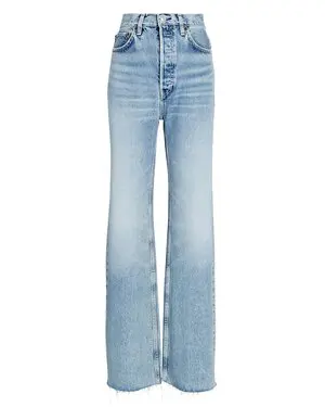 RE/DONE 70s Ultra High-rise Wide-leg Jeans - 60s Fade
