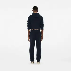 Burberry Cashmere Blend Jogging Pants - Navy