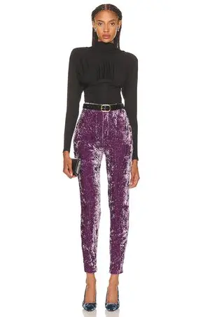 Saint Laurent Velour Pants