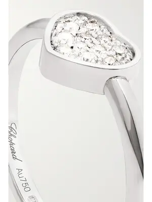 Chopard My Happy Hearts Diamond Ring - Silver