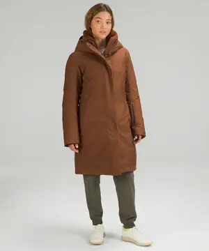 Lululemon Snow Warrior 600-down-fill Parka - Roasted Brown