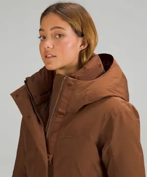 Lululemon Snow Warrior 600-down-fill Parka - Roasted Brown