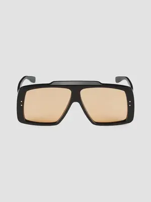 Gucci Fashion Show 62mm Square Sunglasses - Black