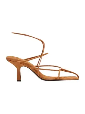 Khaite Monza Suede Sandals