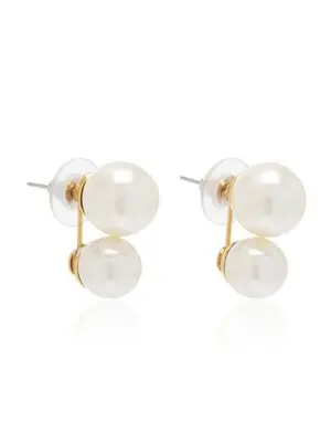 JENNIFER BEHR Gretel Faux Pearl Earrings