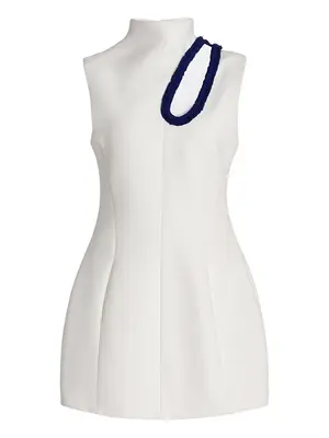 Proenza Schouler Cutout Crepe Top