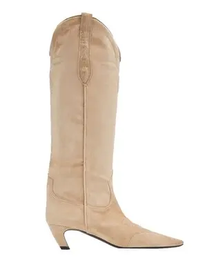 Khaite Dallas Knee-high Leather Boots