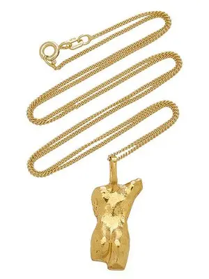 PAMELA CARD The Last Grace 24k Gold-plated Necklace