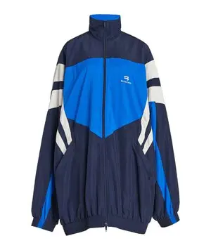 Balenciaga - Colorblocked Shell Track Jacket