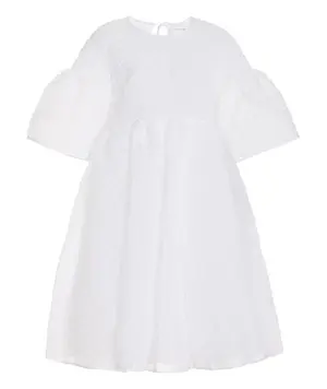 Cecilie Bahnsen Florette Cloqué Midi Dress