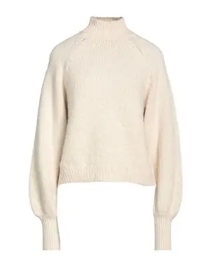 Maje Turtleneck Knit Top - White