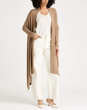 Wolford The Wrap Cardigan Cardigan Sand Size Viscose, Polyamide, Elastane - Grey