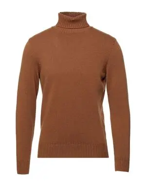 DRUMOHR DRUMOHR Cashmere Turtleneck Sweater Brown