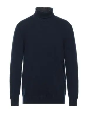 DRUMOHR DRUMOHR Cashmere Turtleneck Sweater Dark Blue